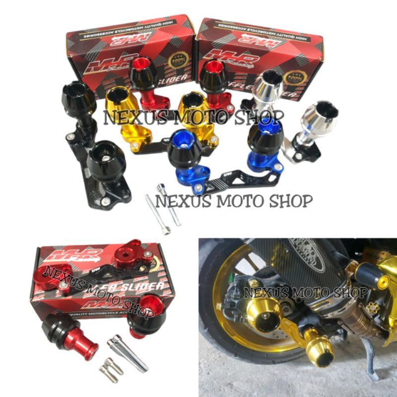Jual Jalu Pelindung knalpot nmax new frame slider new nmax 2020 full ...
