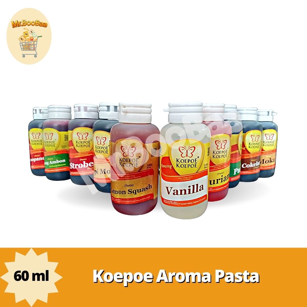 Jual Koepoe Koepoe Aroma Pasta Makanan / Perisa Makanan Minuman (60ml ...