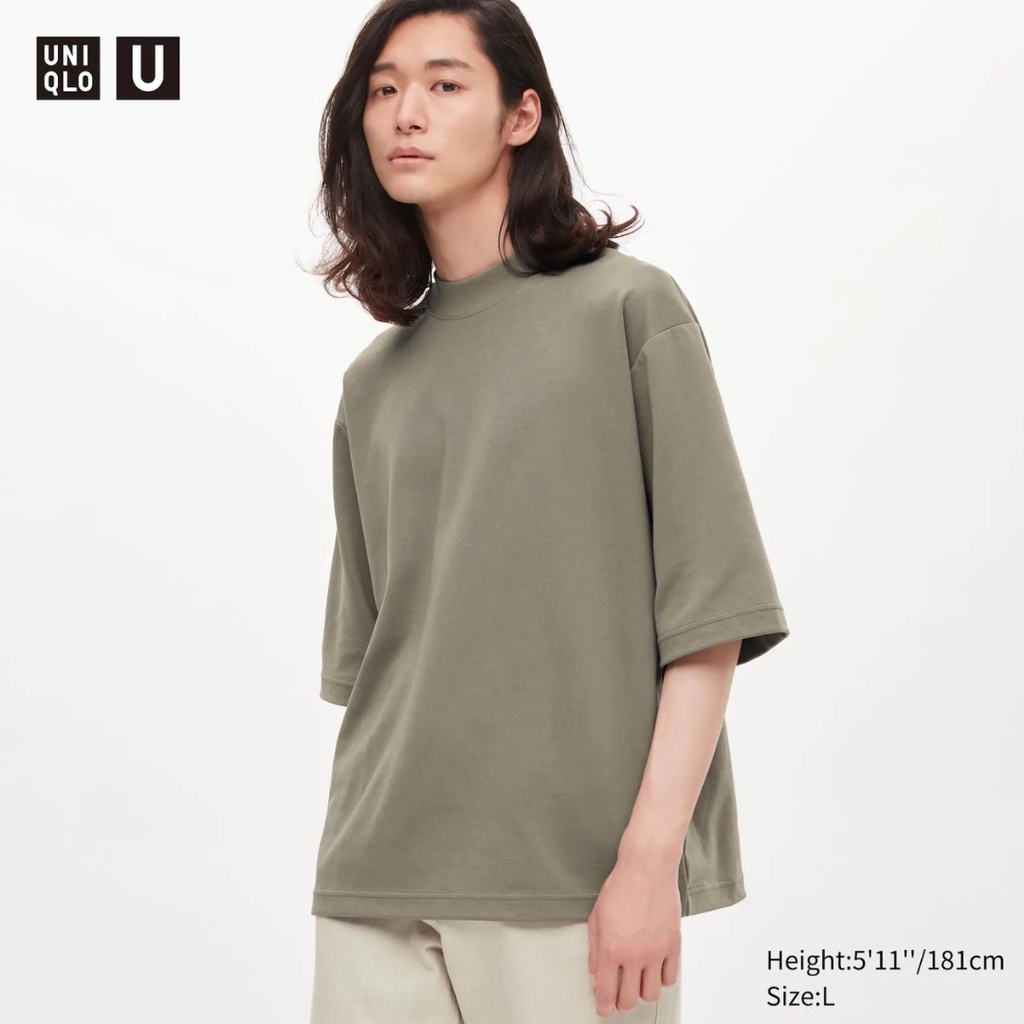 Jual UNIQLO AIRISM Oversized Kerah Bulat Original | Shopee Indonesia
