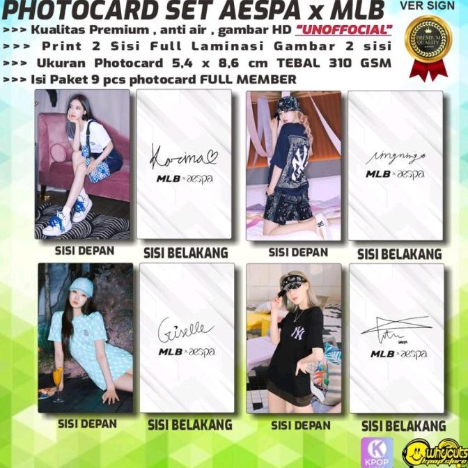 Jual PHOTOCARD SET PREMIUM AESPA DREAM COME TRUE SMCU EXPRESS 2022 ...