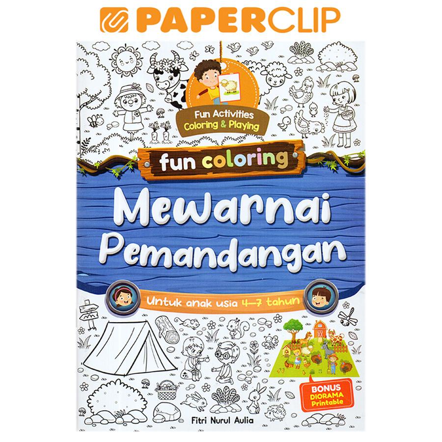 Jual FUN COLORING : MEWARNAI PEMANDANGAN | Shopee Indonesia