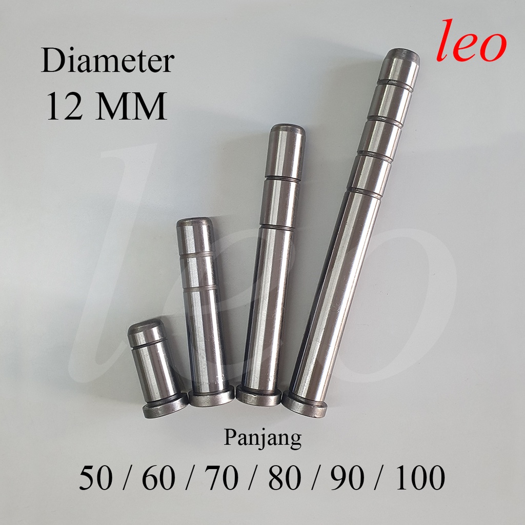 Jual Guide Pin 12mm Panjang 50/60/70/80/90/100 SPWS SGOH 12x50 12x60 ...