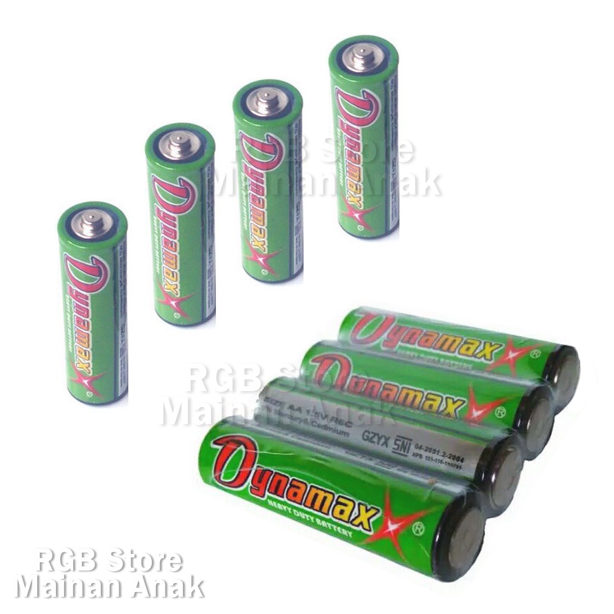 Jual Baterai AA Dynamax per pack isi 4 - Batere Jam Dinding Battery ...