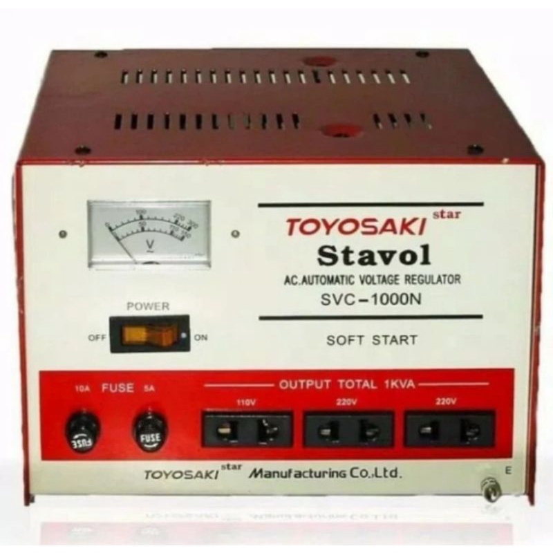 Jual STABILIZER TOYOSAKI 1000 WATT - STAVOL TOYOSAKI 1000 WATT ...