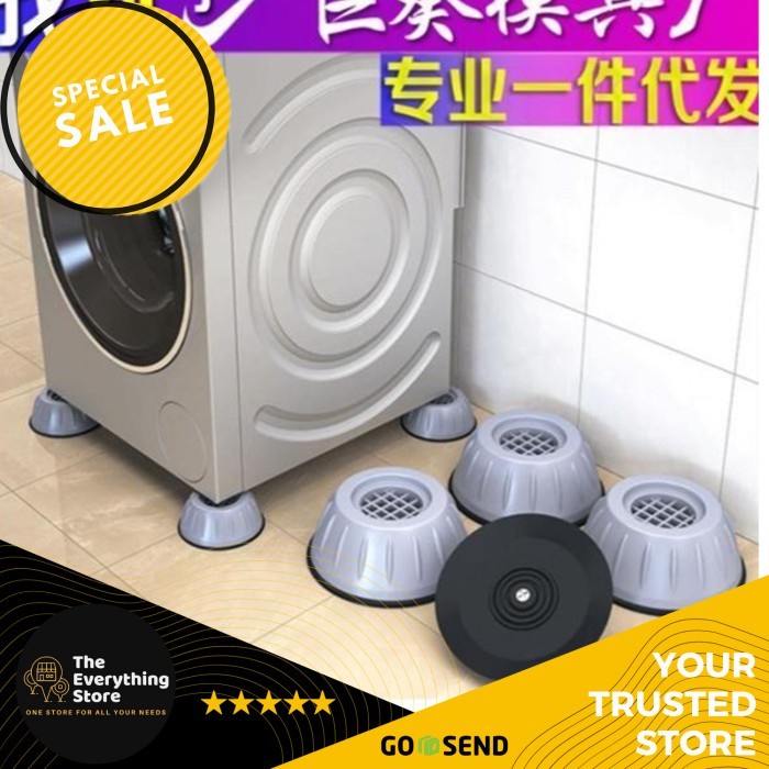 Jual Universal Antivibration Foot Pad Washing Machine Rubber Pad ...