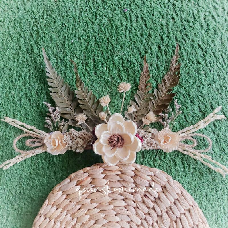 Jual Rangkaian bunga Mahar | Rangkaian bunga kering | Hiasan mahar ...