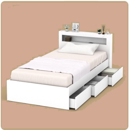 Jual Divan modern samara BD100 ranjang kayu tempat tidur kranjang ...