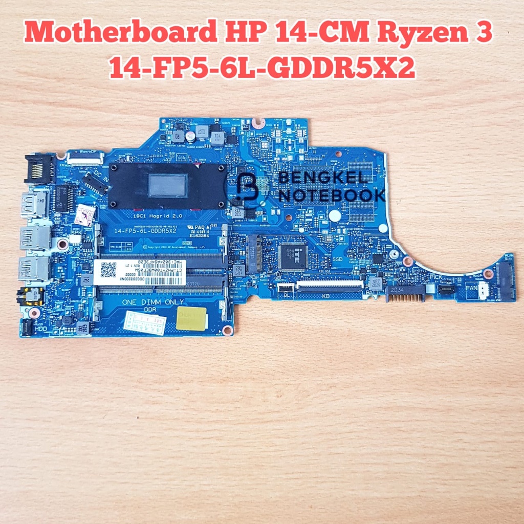 Jual Motherboard HP 14-CM 14T-CM 14-CF 14-DK 14S-DK AMD Ryzen 3 14-FP5 ...