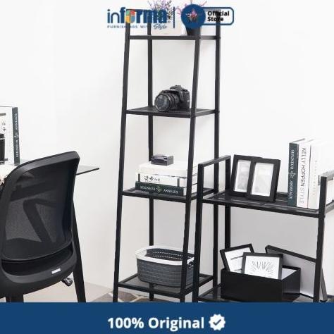 Jual INFORMA - RAK BESI - LIVIE METAL RACK BLACK | Shopee Indonesia