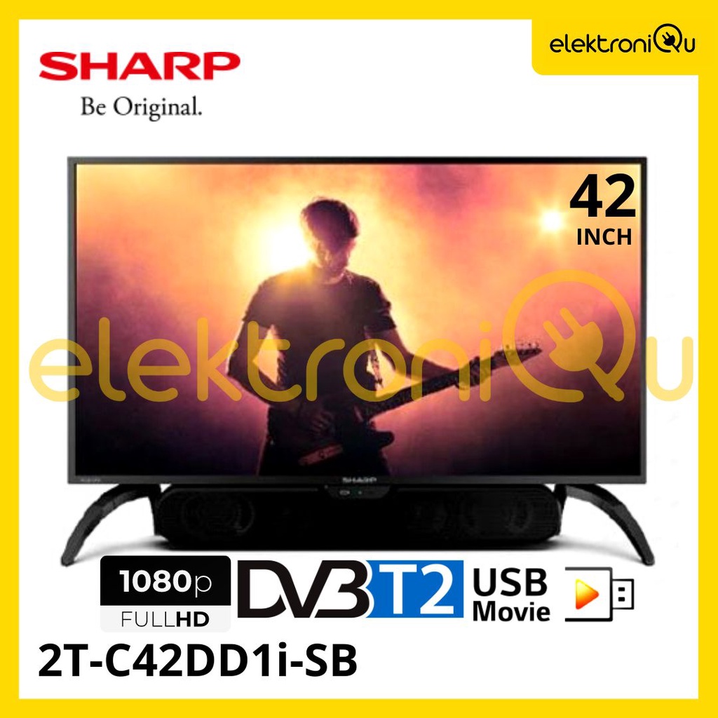 Jual LED TV SHARP 2T-C42DD1I-SB 42 INCH DIGITAL TV WITH SOUNDBAR | Shopee Indonesia
