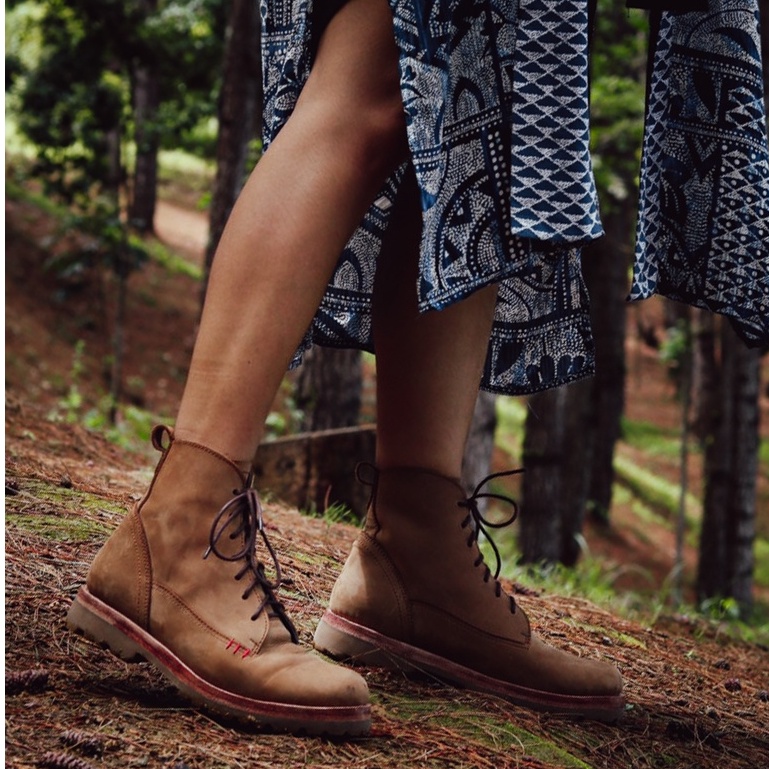 Jual Sepatu Kulit Asli - Araya Boots Radial by Akar NFYR | Shopee Indonesia
