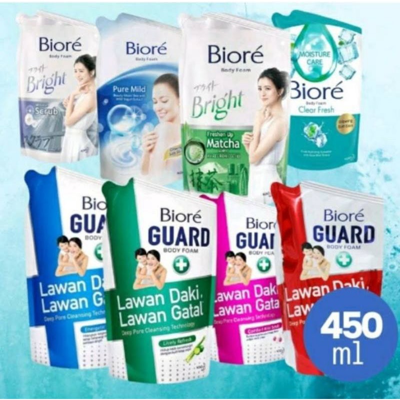 Jual KAO | BIORE sabun cair reffil 380/400 ml | Shopee Indonesia