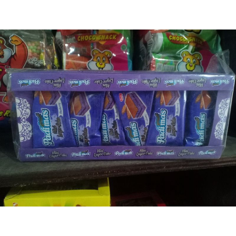 Jual [TERMURAH] Padimas Mini Layer Cake 1Pak (24pcs) | Shopee Indonesia
