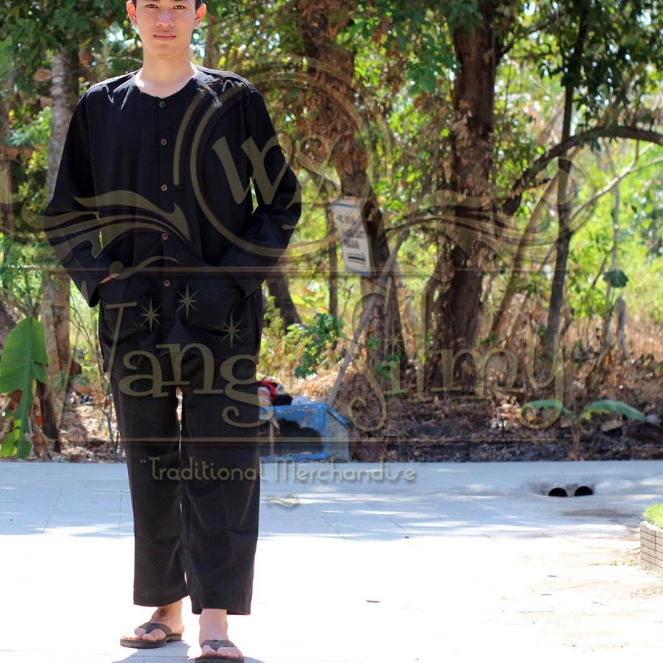 Jual Paling Laris Setelan Pangsi Hitam - Baju Betawi - Baju Tradisional ...