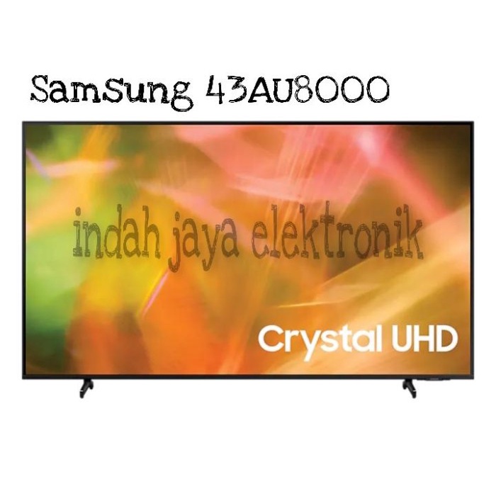 Jual Samsung 43AU8000 43" AU8000 Crystal UHD 4K Smart TV (2021) UA43AU8000K | Shopee Indonesia