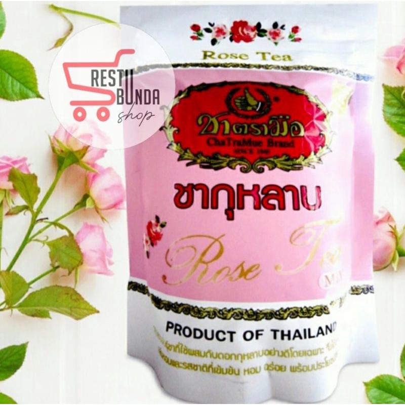 Jual Thai Rose Tea mix Chatramue 150gr / Greentea 200gr | Shopee Indonesia