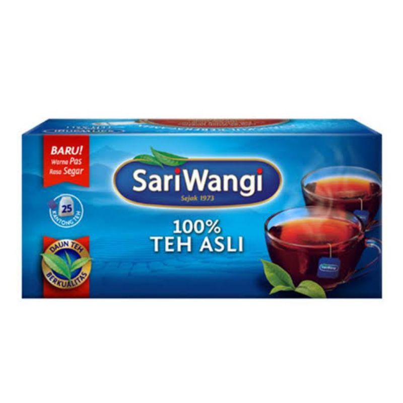 Jual Sari Wangi Teh Celup isi 25 | Shopee Indonesia