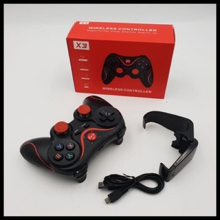 Jual GAMEPAD X3 JOYSTICK Bluetooth WIRELESS SMARTPHONE IOS ANDROID ...