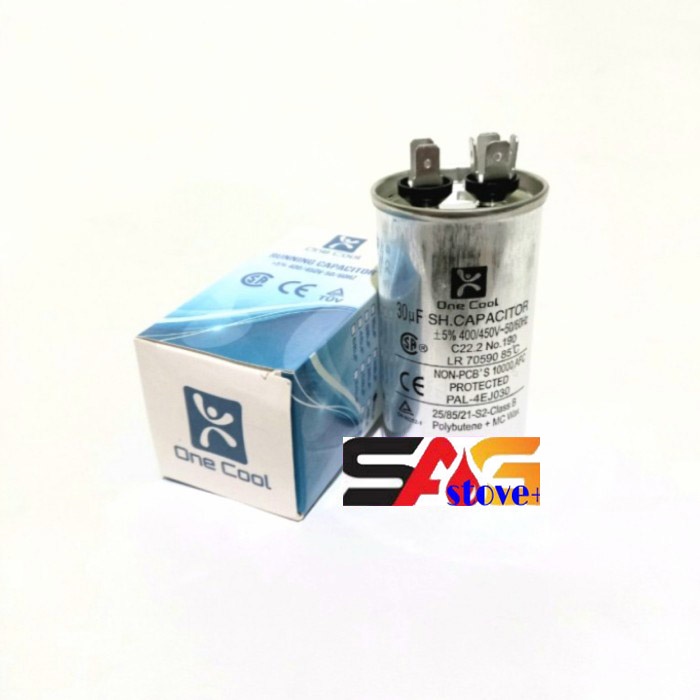 Jual Kapasitor AC 30 uf/Capacitor AC 30 Mikro/Kapacitor 30 Micro | Shopee Indonesia
