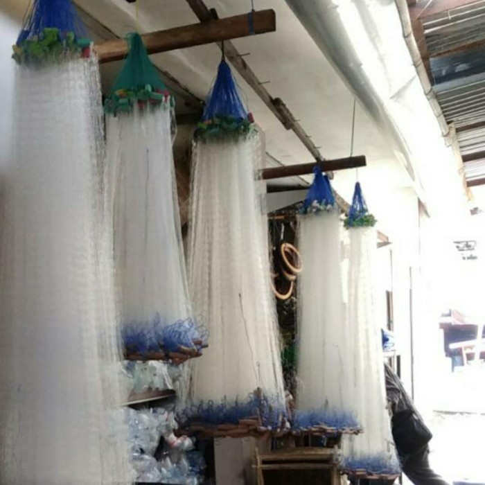 Jual Jual jala jaring ikan siap pakai panjang 50 meter | Shopee Indonesia