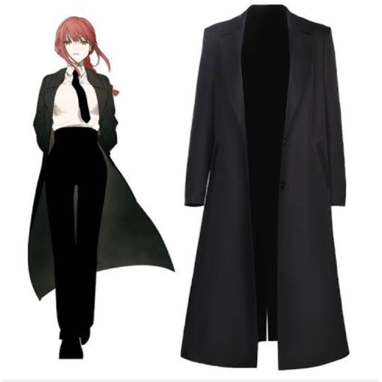 Jual BLEEZER COSTUM MAKIMA CHAINSAW MAN | WANITA PRIA HITAM | Shopee ...