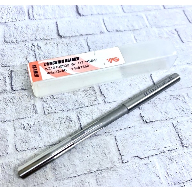 Jual Chucking Reamer 5 mm H7 Lurus merk YG Korea Original baru..Reamer ...