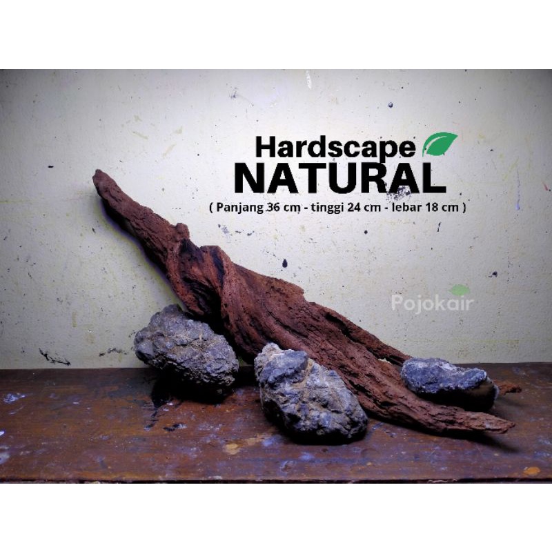 Jual Hiasan Aquarium Hardscape Aquascape Tema Natural | Shopee Indonesia