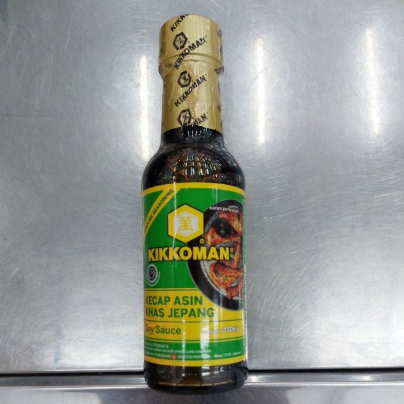 Jual KIKKOMAN KECAP ASIN KHAS JEPANG 150ML | Shopee Indonesia