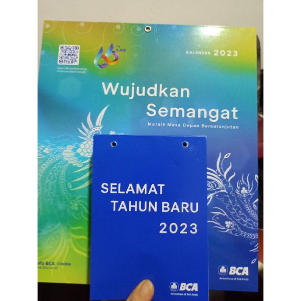 Jual Kalender Harian 2023 Bank BCA | Shopee Indonesia