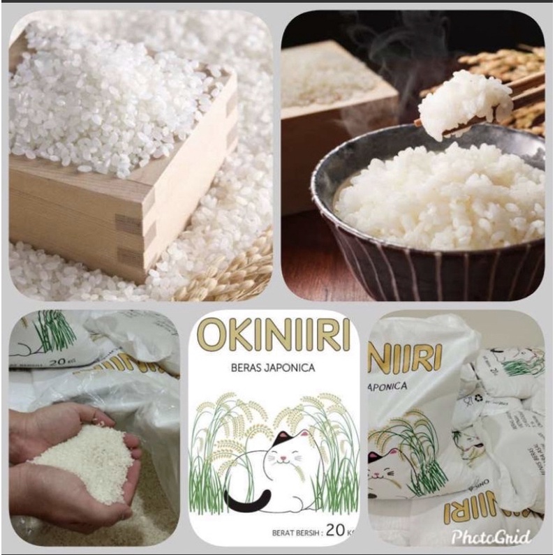Jual BERAS JAPONICA OKINIIRI REPACK 5 KG | Shopee Indonesia