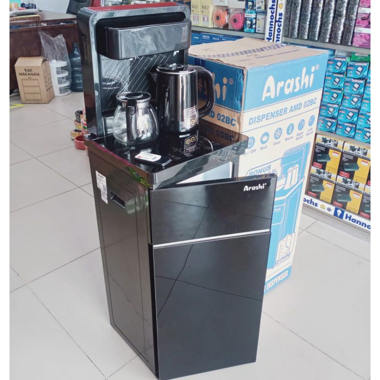 Jual Dispenser Multifungsi Arashi AMD 02 BC galon bawah Hot&cool | Shopee Indonesia
