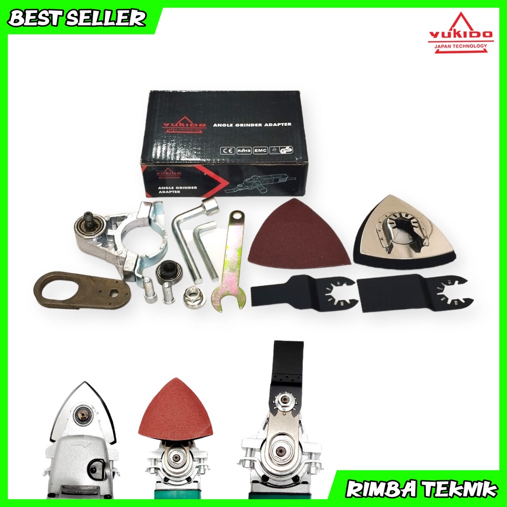 Jual YUKIDO Adapter Gerinda Multifungsi / Konverter Adaptor Gerinda Ke ...