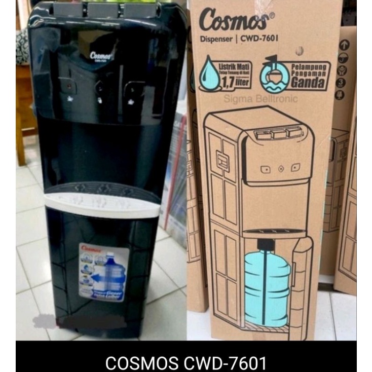 Jual Cosmos dispenser cwd 7601 galon bawah,3 kran | Shopee Indonesia