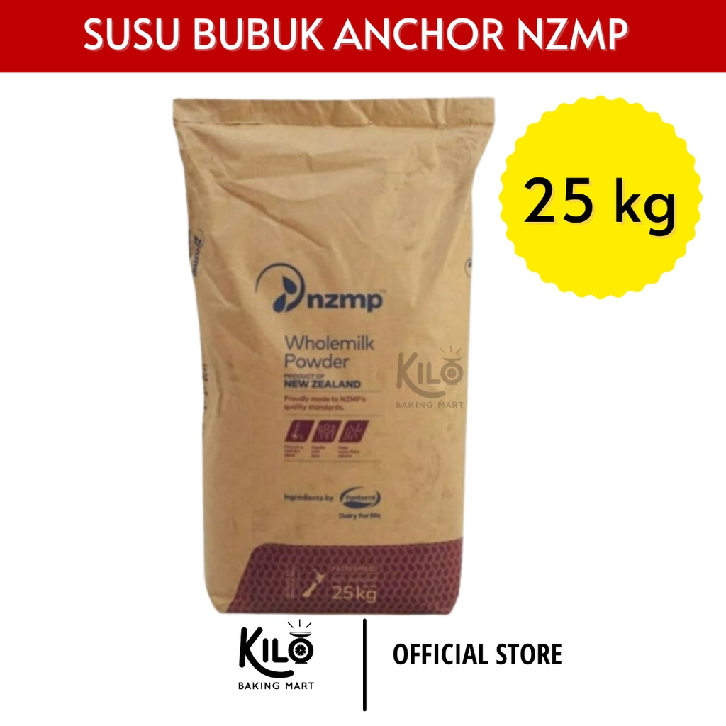 Jual Susu Bubuk Anchor NZMP Susu Bubuk WHOLE MILK Powder Full Cream 25 ...