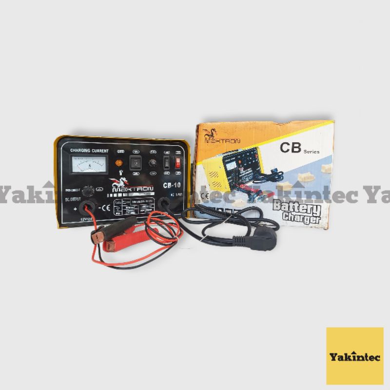 Jual Charger Aki Accu / Cas Batere Aki / Battery Charger MAXTRON CB-10 ...