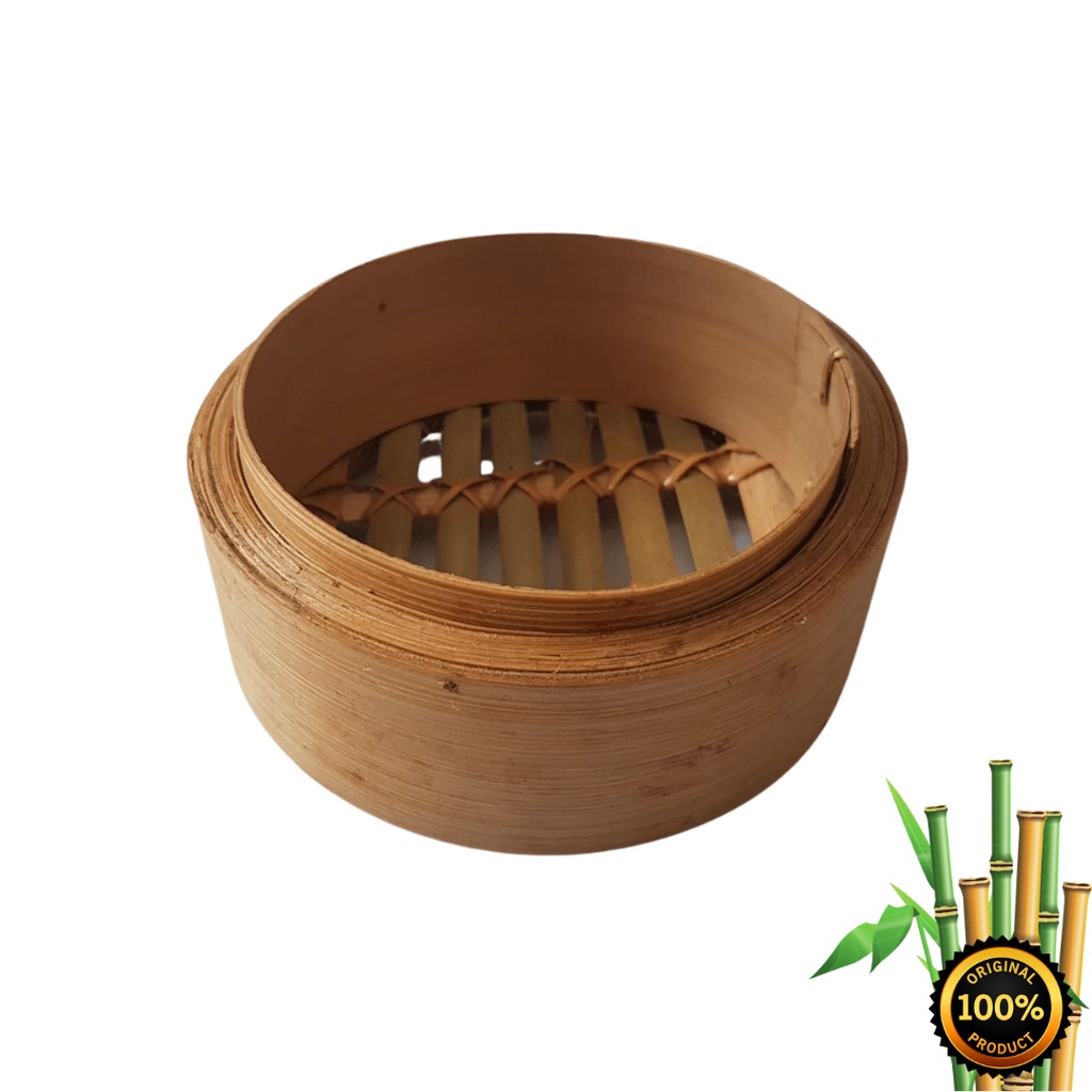 Jual Dimsum Klakat Bambu ukuran diameter 12 cm Bijian Dimsum Klakat ...