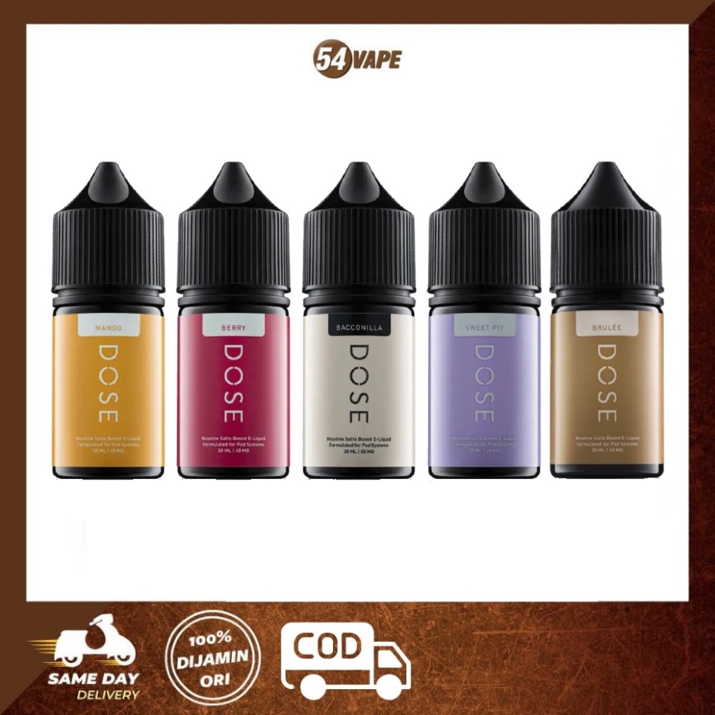 Jual Liquid Dose Saltnic Series 30ml Authentic By Hex Liquid | Shopee Indonesia