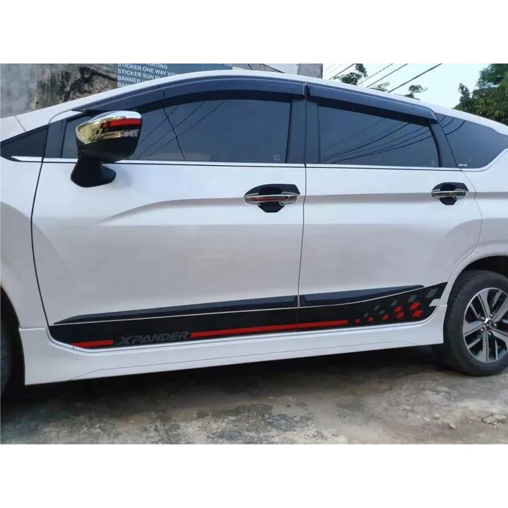 Jual 0451 Stiker Mobil Sticker Cutting Lis Variasi body xpander minimalis | Shopee Indonesia