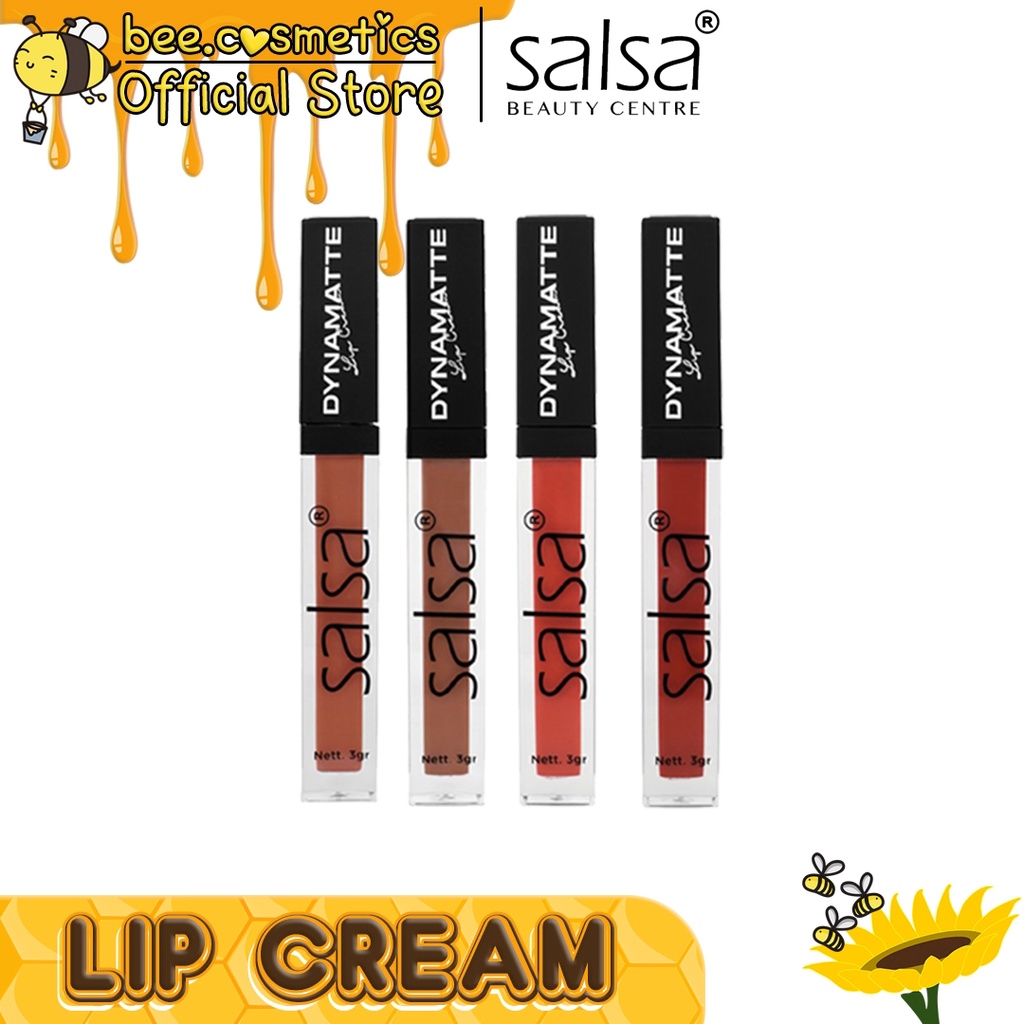Jual SALSA LIP CREAM DYNAMATTE / LIPSTICK MATTE LONG LASTING SERIES ...