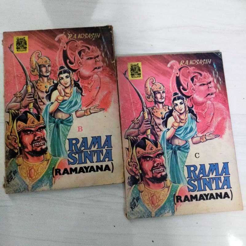 Jual Komik Indonesia wayang klasik RA Kosasih RAMA SINTA (RAMAYANA ...