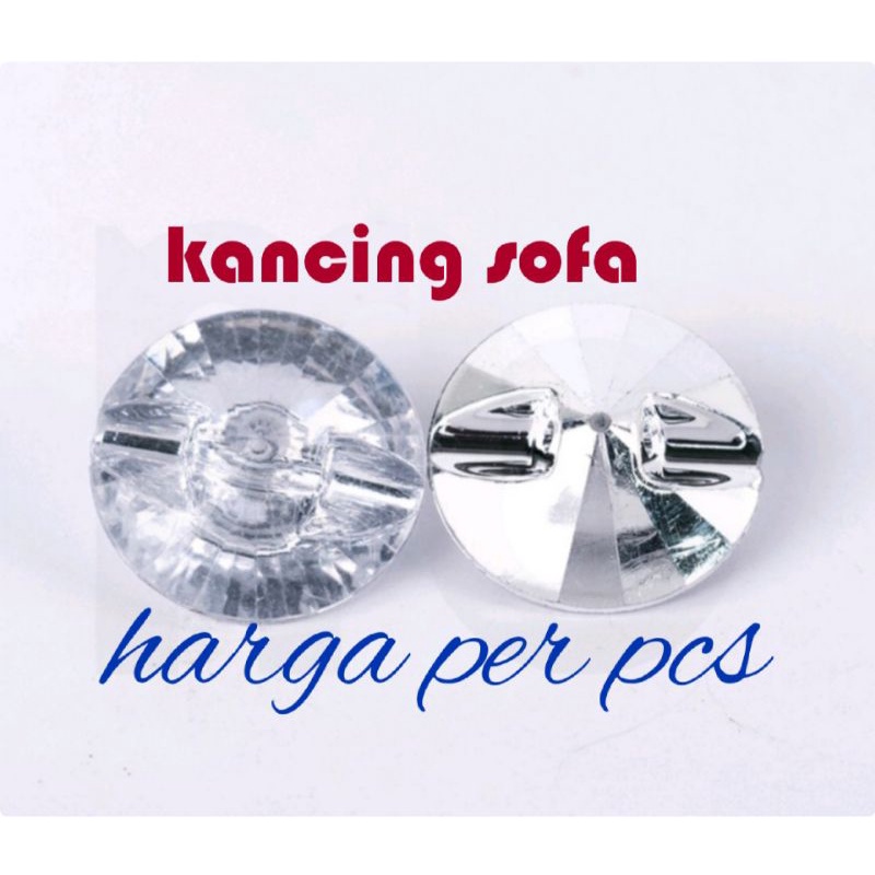 Jual kancing sofa plastik akrilik kancing sofa kristal kancing sofa ...