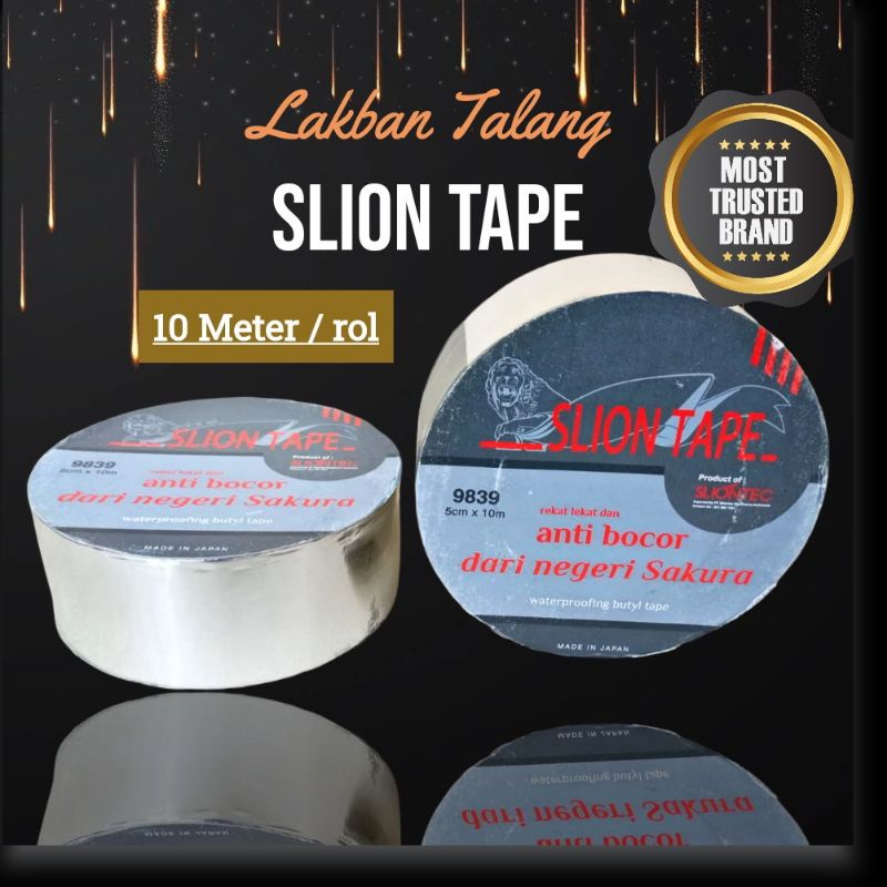 Jual Isolasi Talang Slion Tape (Harga per rol isi 10 meter) | Shopee ...