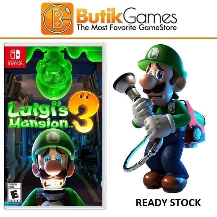 Jual Luigis Luigi's Luigi Mansion 3 Switch Nintendo Switch | Shopee ...