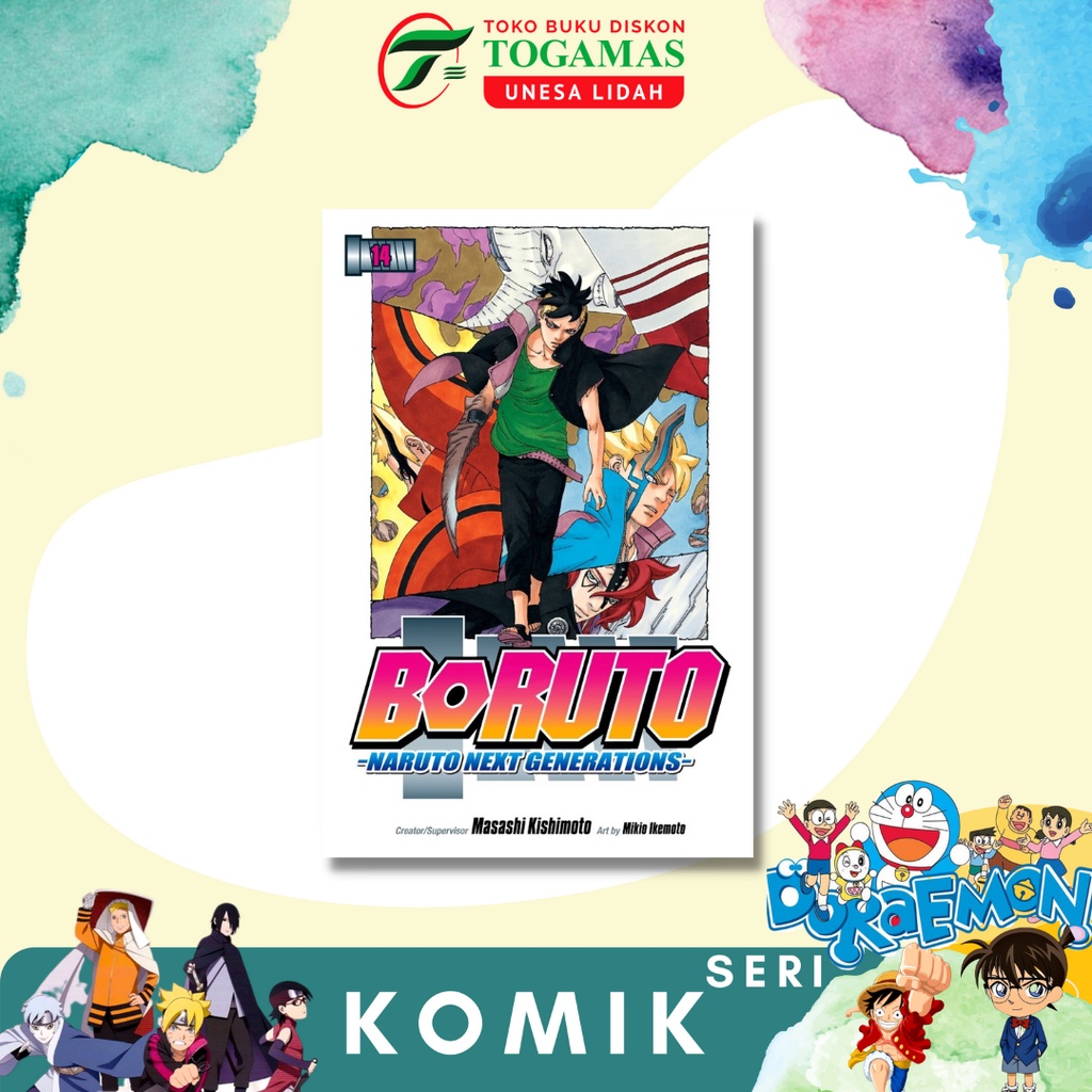 Jual KOMIK- BORUTO: NARUTO THE NEXT GENERATIONS 01 - 14 KARYA MASASHI KISHIMOTO | Shopee Indonesia