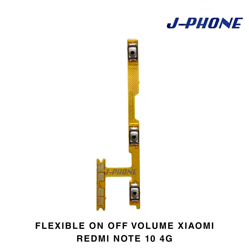 Jual FLEXI / FLEXIBEL / FLEXIBLE TOMBOL POWER ON OF DAN VOLUME XIAOMI REDMI NOTE 10 4G | Shopee ...