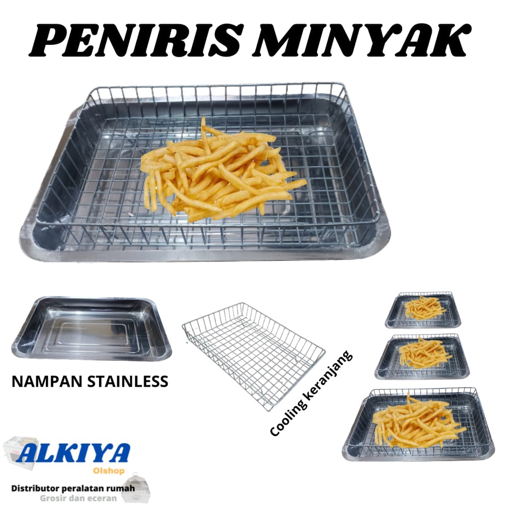 Jual PENIRIS MINYAK COOLINGRAK COLING TRAY PENIRIS KERANJANG RAK ...