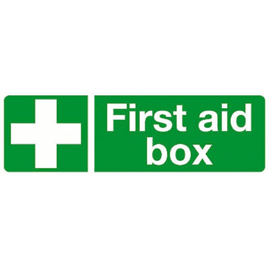 Jual sticker sign rambu pppk first aid box sign rambu k3 p3k | Shopee ...