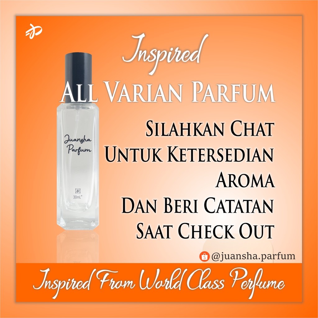Jual Juansha Parfum All Varian Parfum Inspired (30ml) Premium | Shopee ...