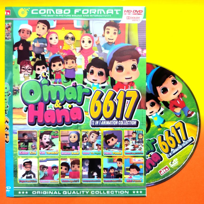 Jual KASET FILM KARTUN ANAK ISLAMI KOLEKSI OMAR & HANA VOLUME TERBARU 6617. | Shopee Indonesia