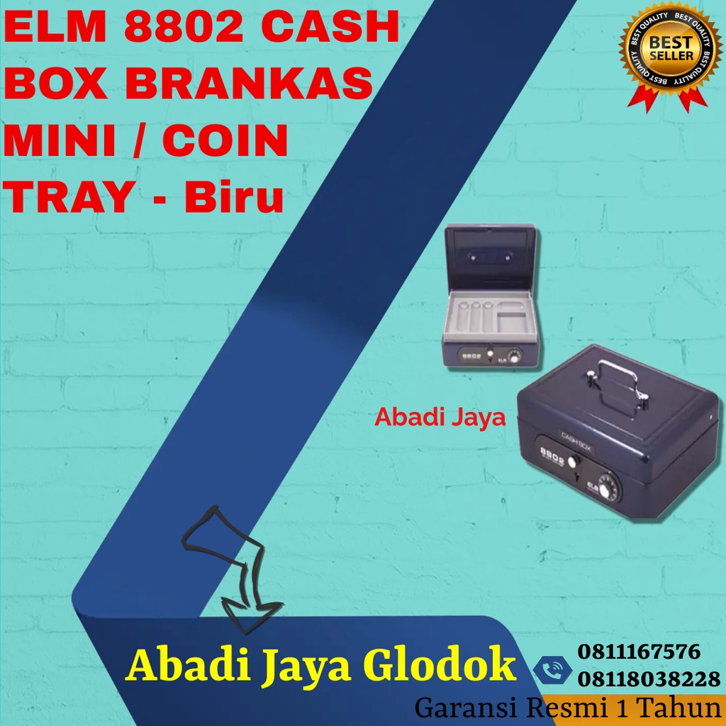 Jual ELM 8802 CASH BOX BRANKAS MINI / COIN TRAY | Shopee Indonesia